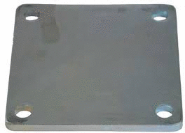 Square Steel Base Plate | Steel Base Plates | Base Plates | | M&K Metal Co.