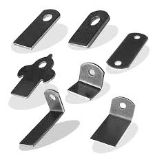 Steel Welding Tabs | L Shape Weld Tabs | 90° Steel Mounting Bracket ...